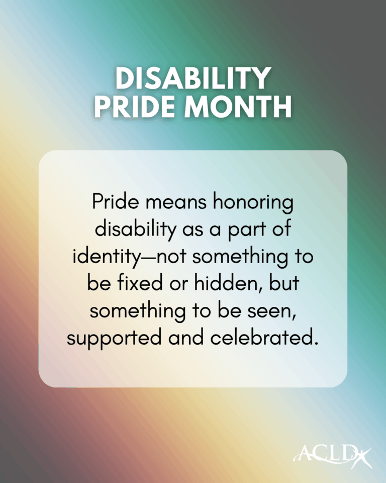 Disability Pride Month- 2025 | Adults & Children with Learning ...